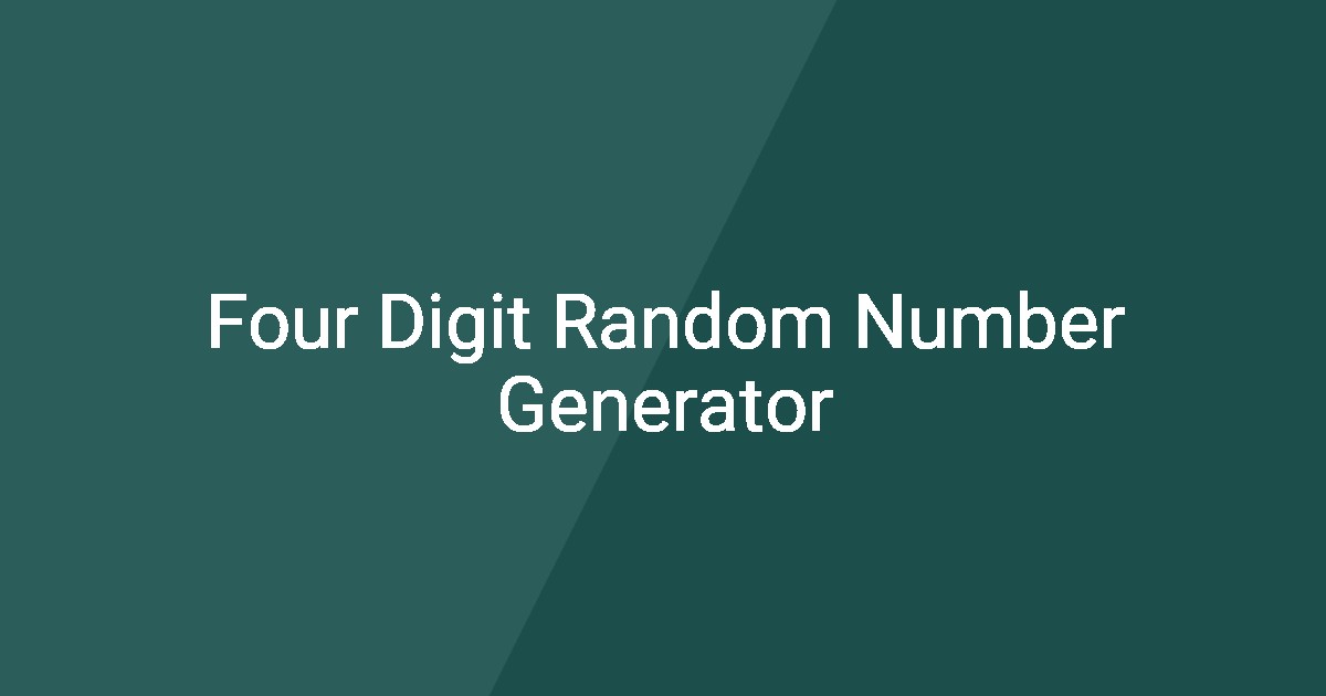 1 24 Random Number Generator – Damacy Games