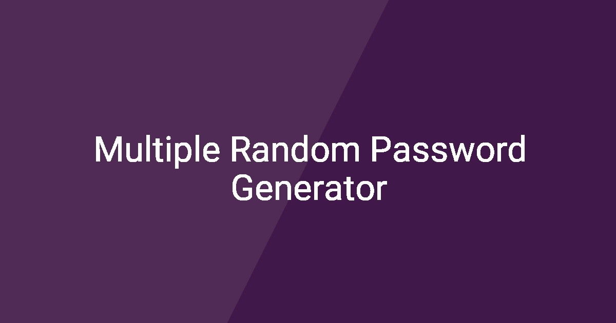 Random List Order Generator – Damacy Games