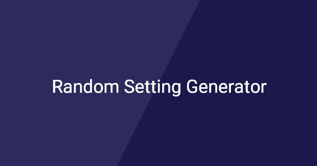 Random Number Generator 1 120 – Damacy Games